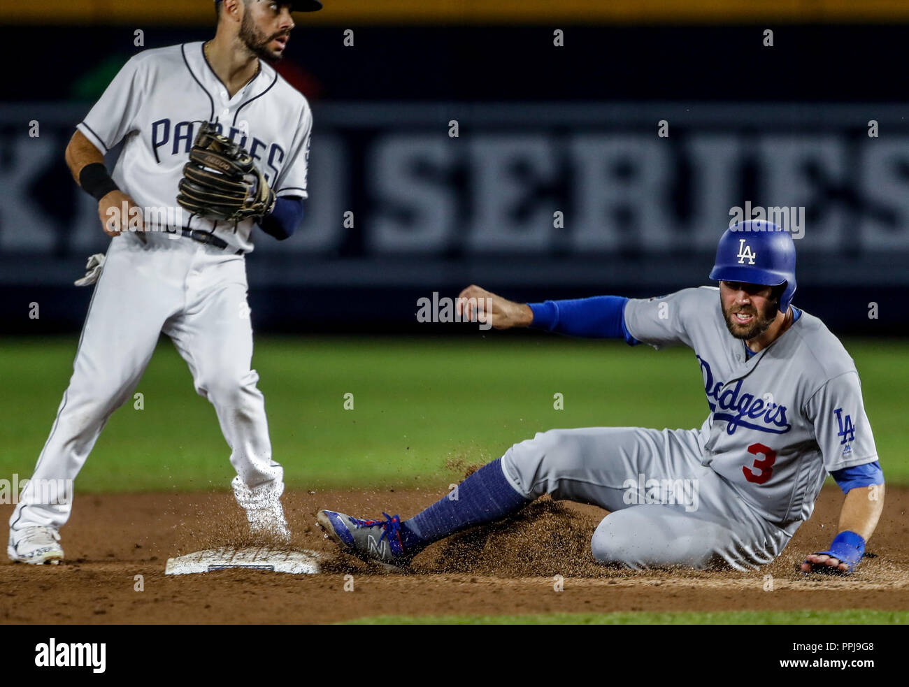 Chris Taylor, dodgers.. Baseball action during the Los Angeles Dodgers ...