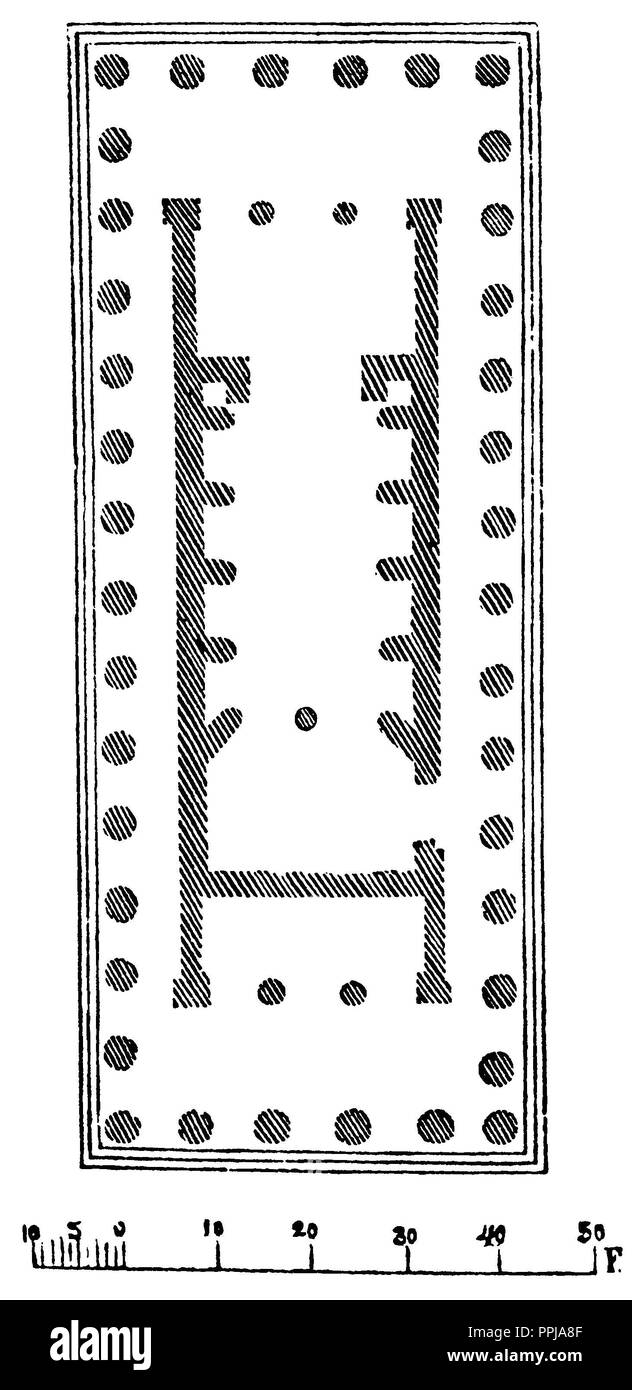 Apollo temple drawing hi-res stock photography and images - Alamy