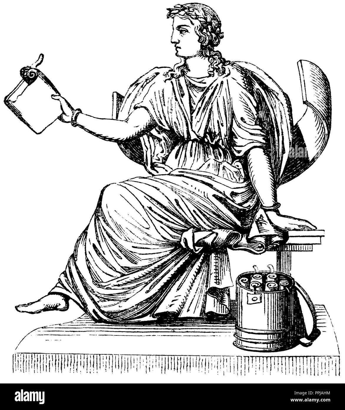 Klio muse hi-res stock photography and images - Alamy