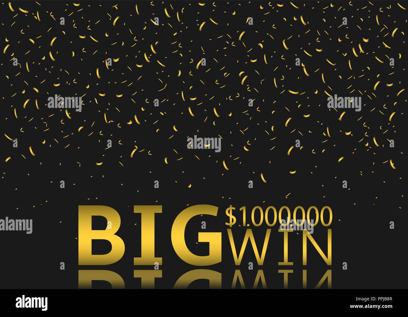 Big Win illustration Stock Vector Image & Art - Alamy
