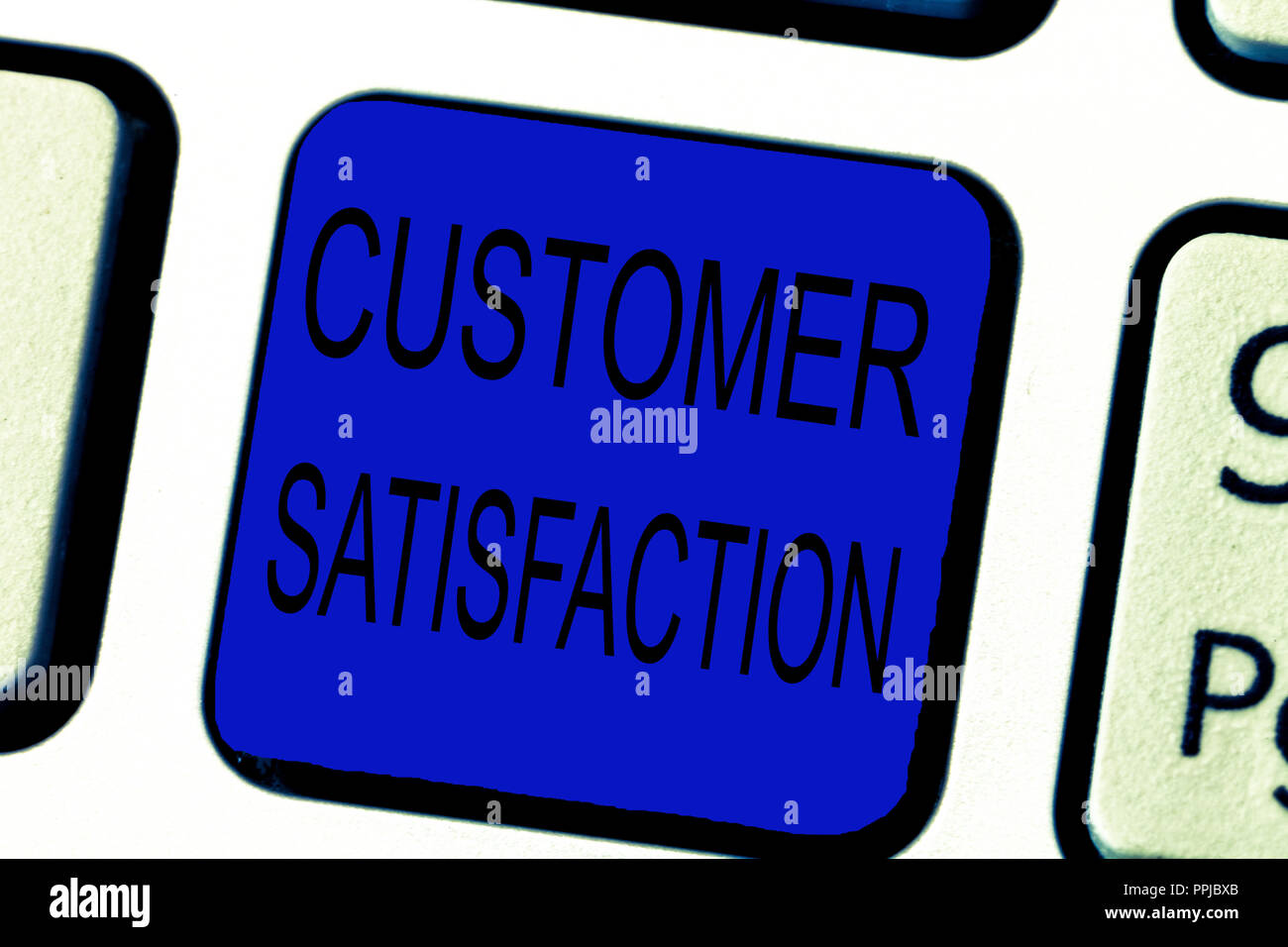 Text sign showing Customer Satisfaction. Conceptual photo Exceed ...