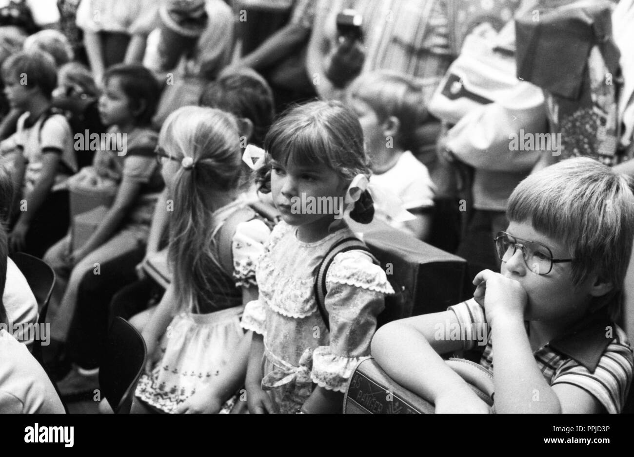 The first day of school at a primary school in Hagen (Germany) on ...