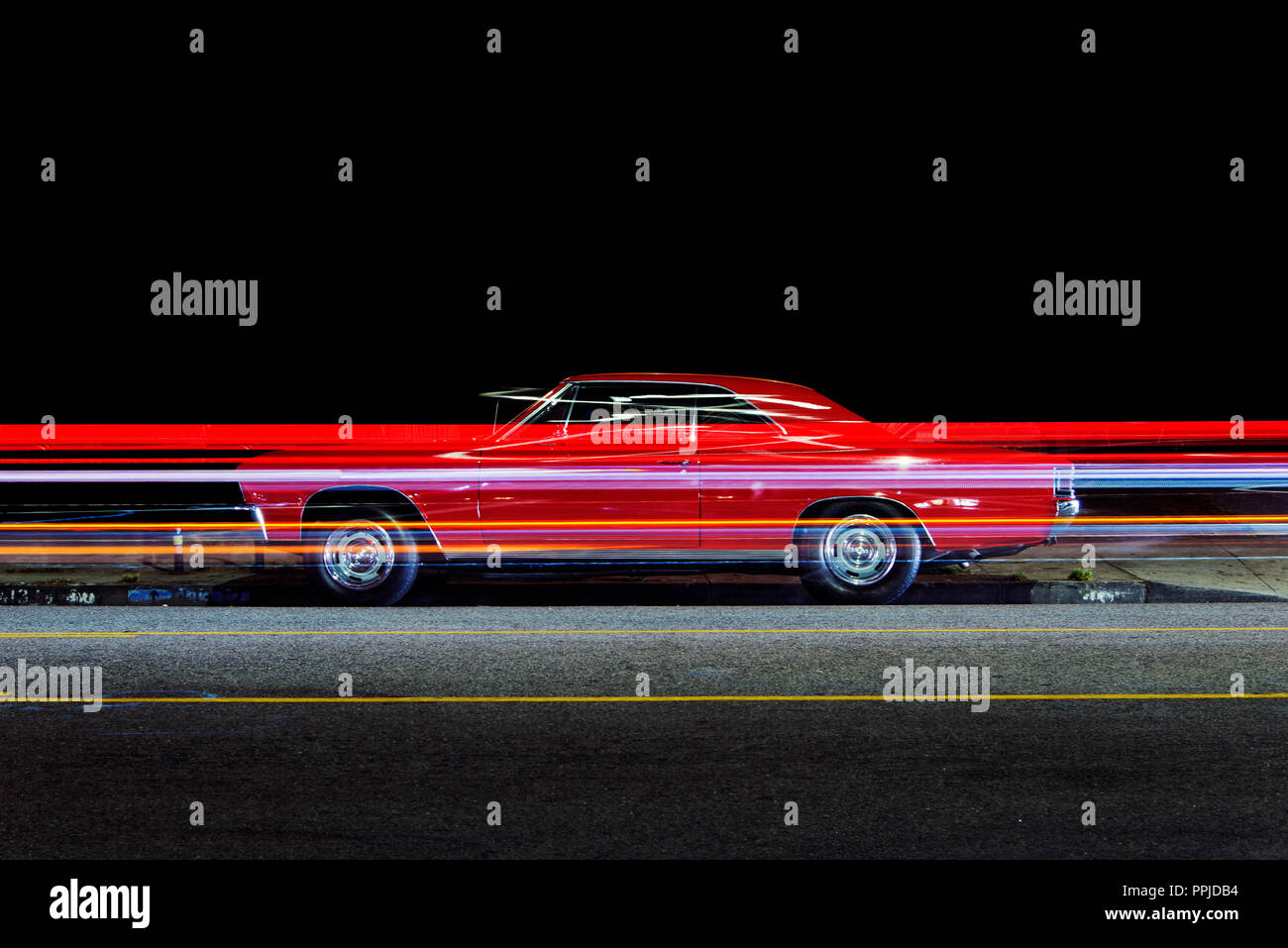 Car pick up night hi-res stock photography and images - Alamy