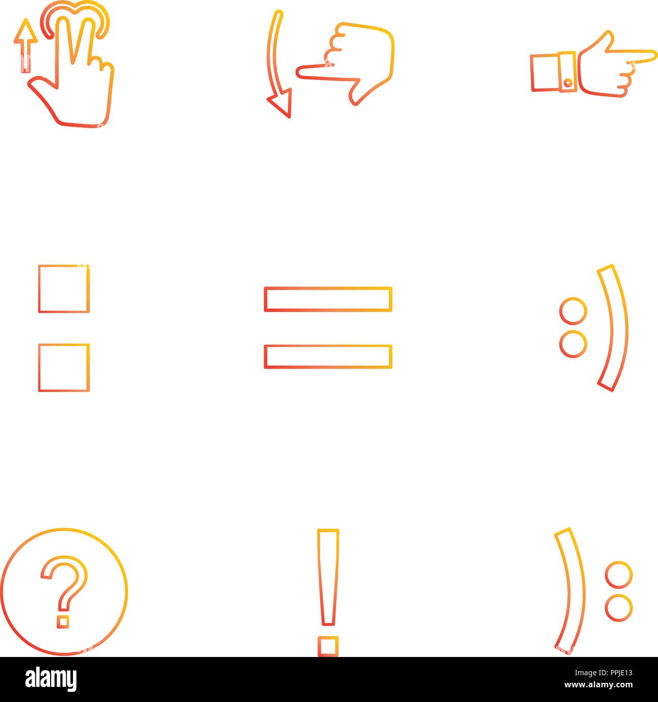 maths , emoji , equals , hands , pointer , arrows , directions , signs ...