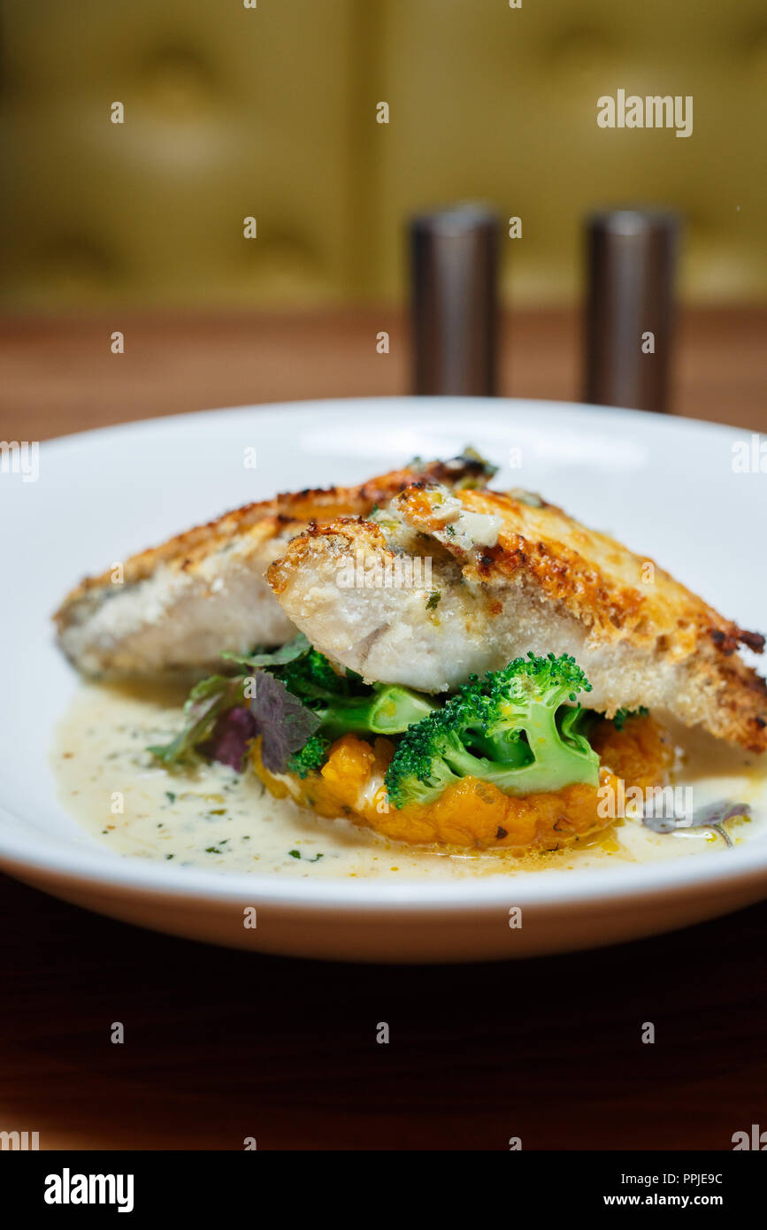 Close up food photography / gastronomy western cuisine dishes Stock ...