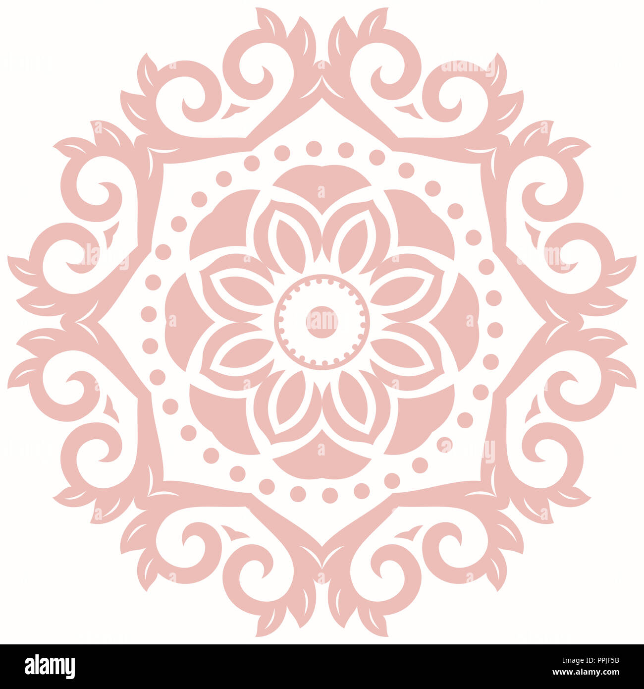 Elegant Ornament in Classic Style Stock Photo - Alamy