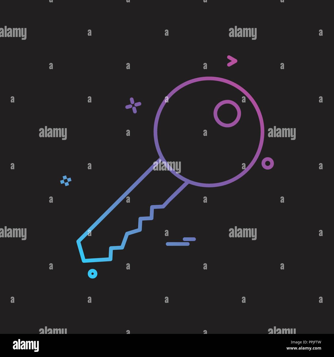 key lock icon vector design Stock Vector Image & Art - Alamy