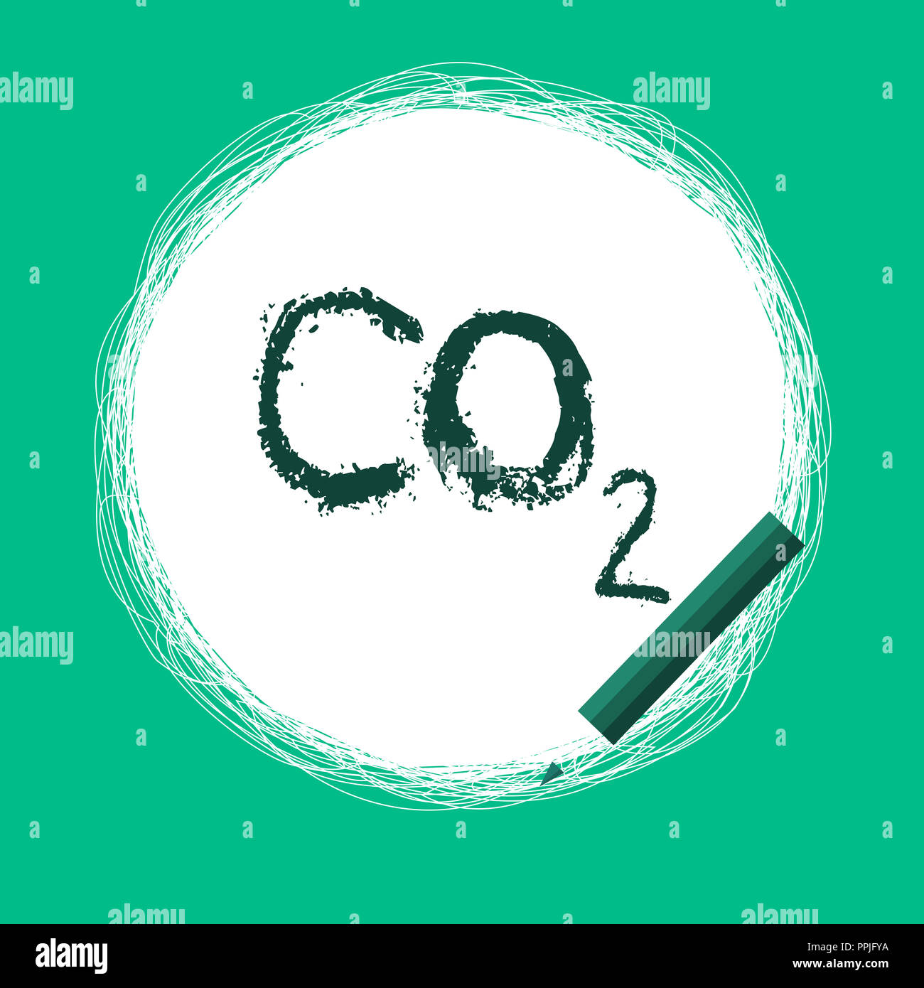 Word writing text Co2. Business concept for Noncombustible greenhouse ...