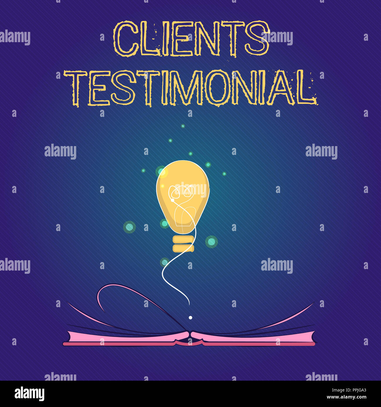 Handwriting text Clients Testimonial. Concept meaning Formal Statement ... Handwriting text Clients Testimonial. Concept meaning Formal Statement ...
