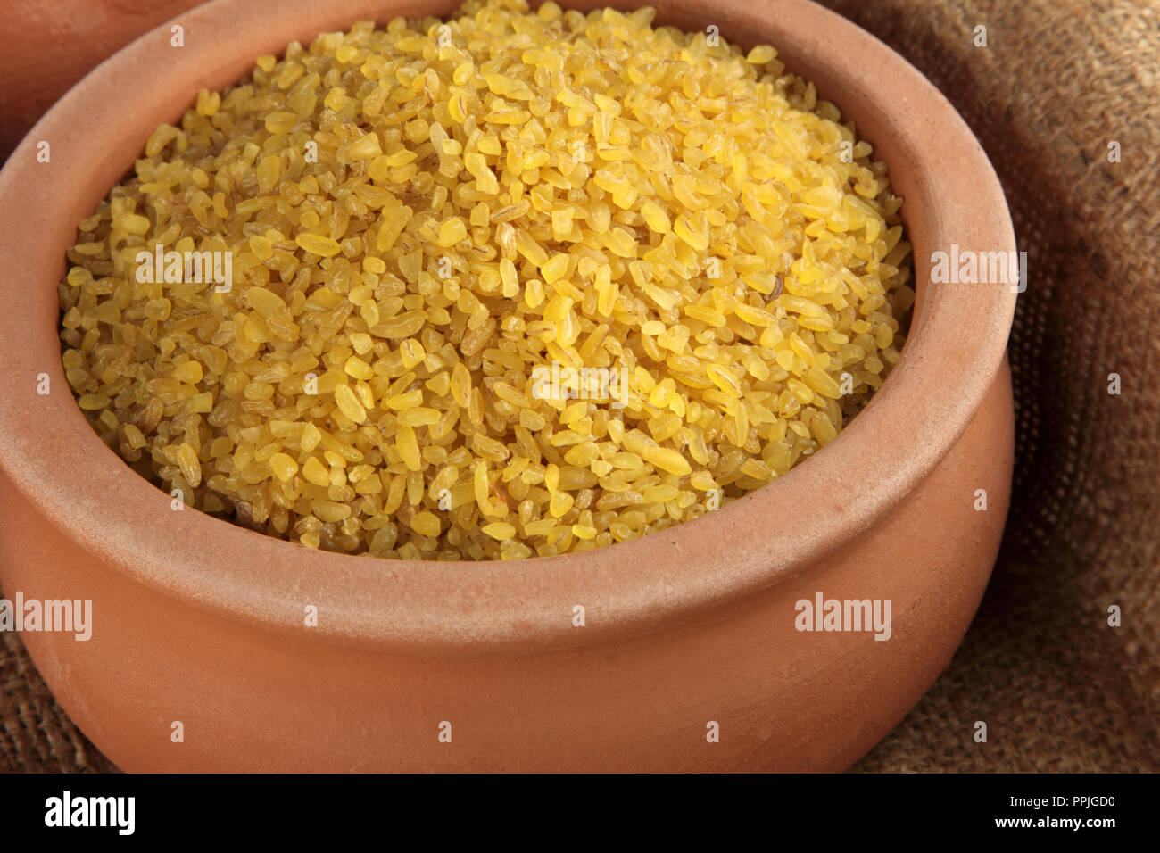 Bulgur - Wheat Stock Photo - Alamy