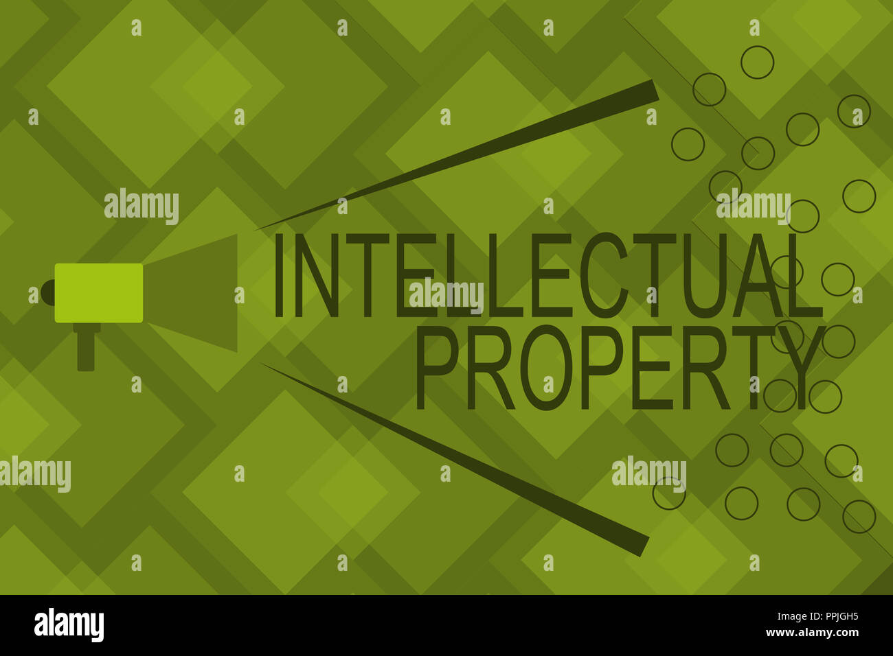 Writing note showing Intellectual Property. Business photo showcasing ...