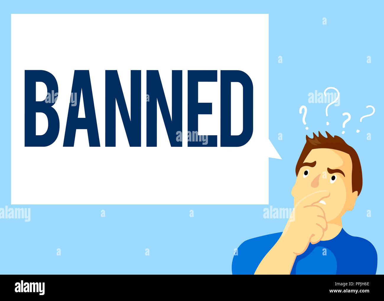 Conceptual hand writing showing Banned. Business photo text Officially ...