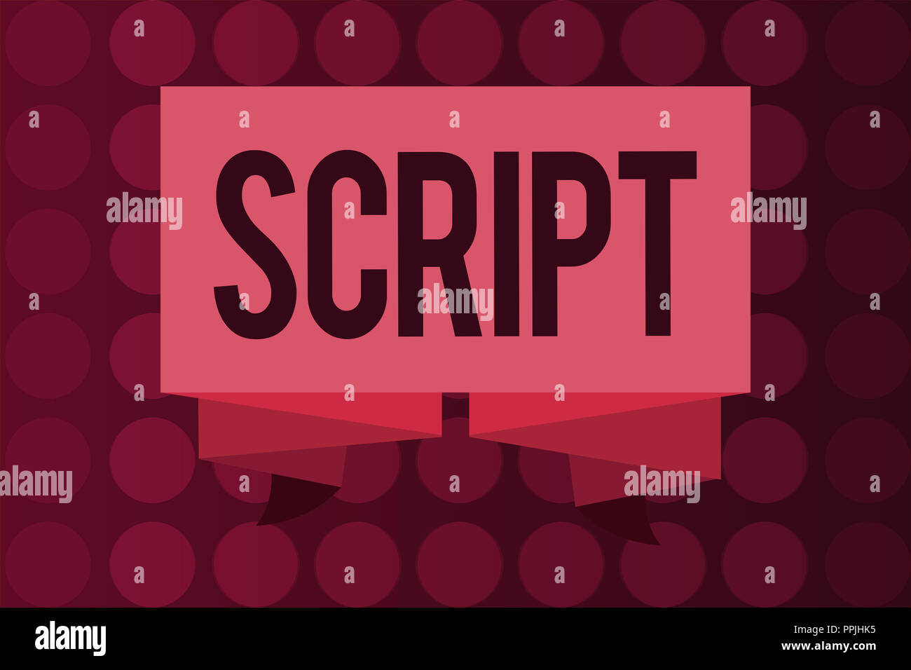 Word Writing Text Script Business Concept For Handwriting As Distinct