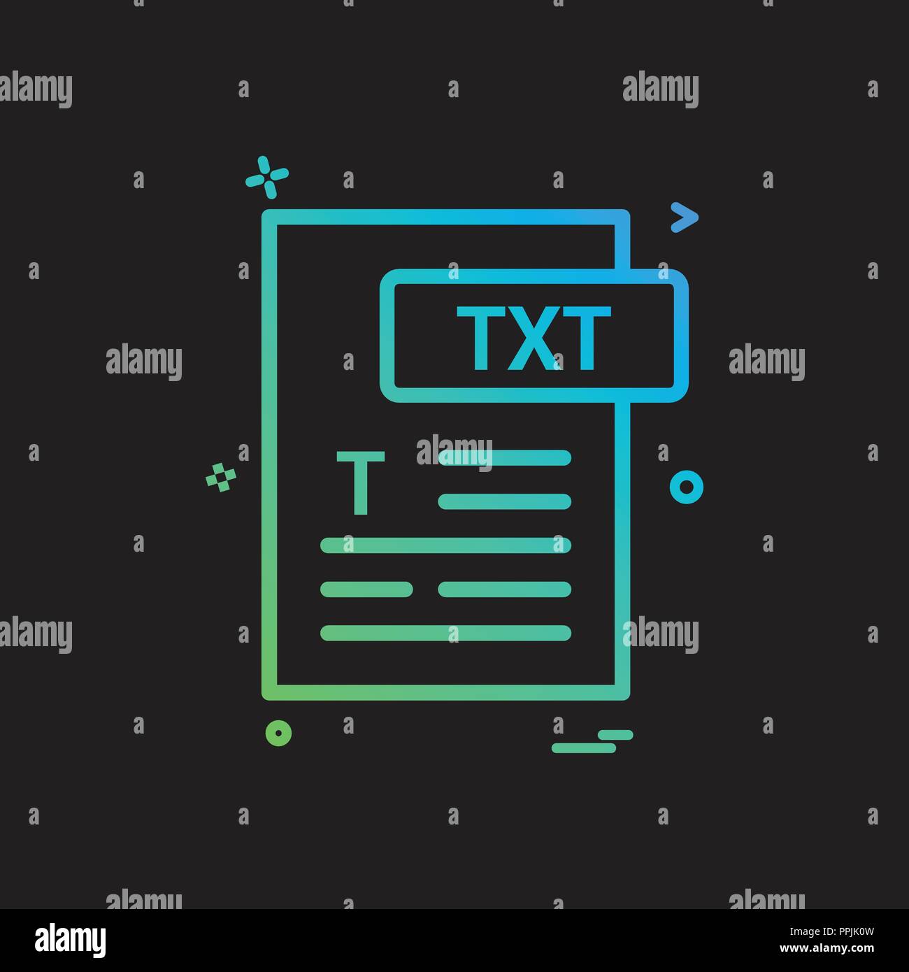 Txt Icon Text File Format High Resolution Stock Photography and Images ...