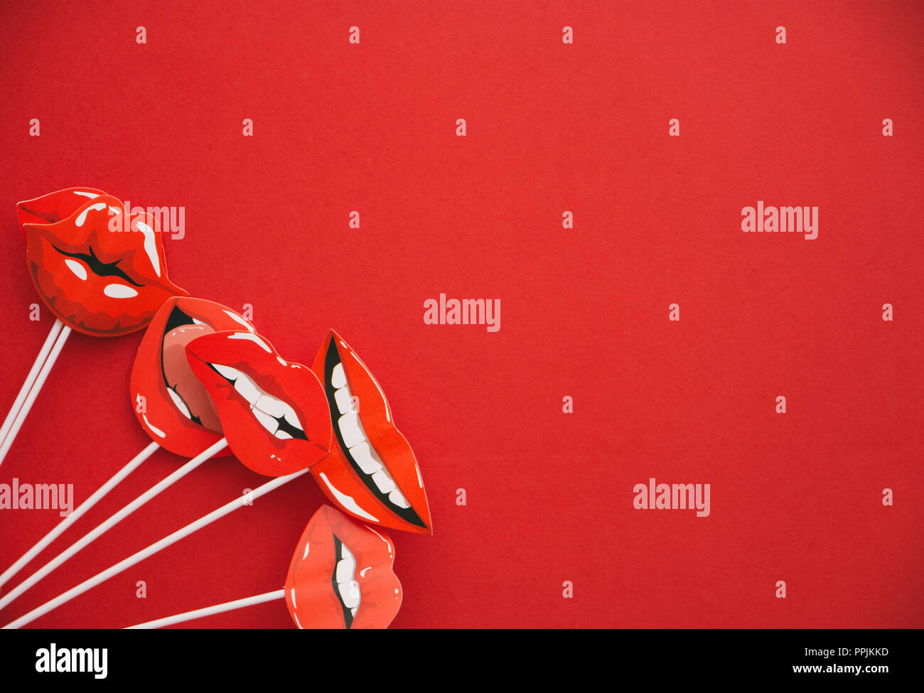 Lip props hi-res stock photography and images - Alamy