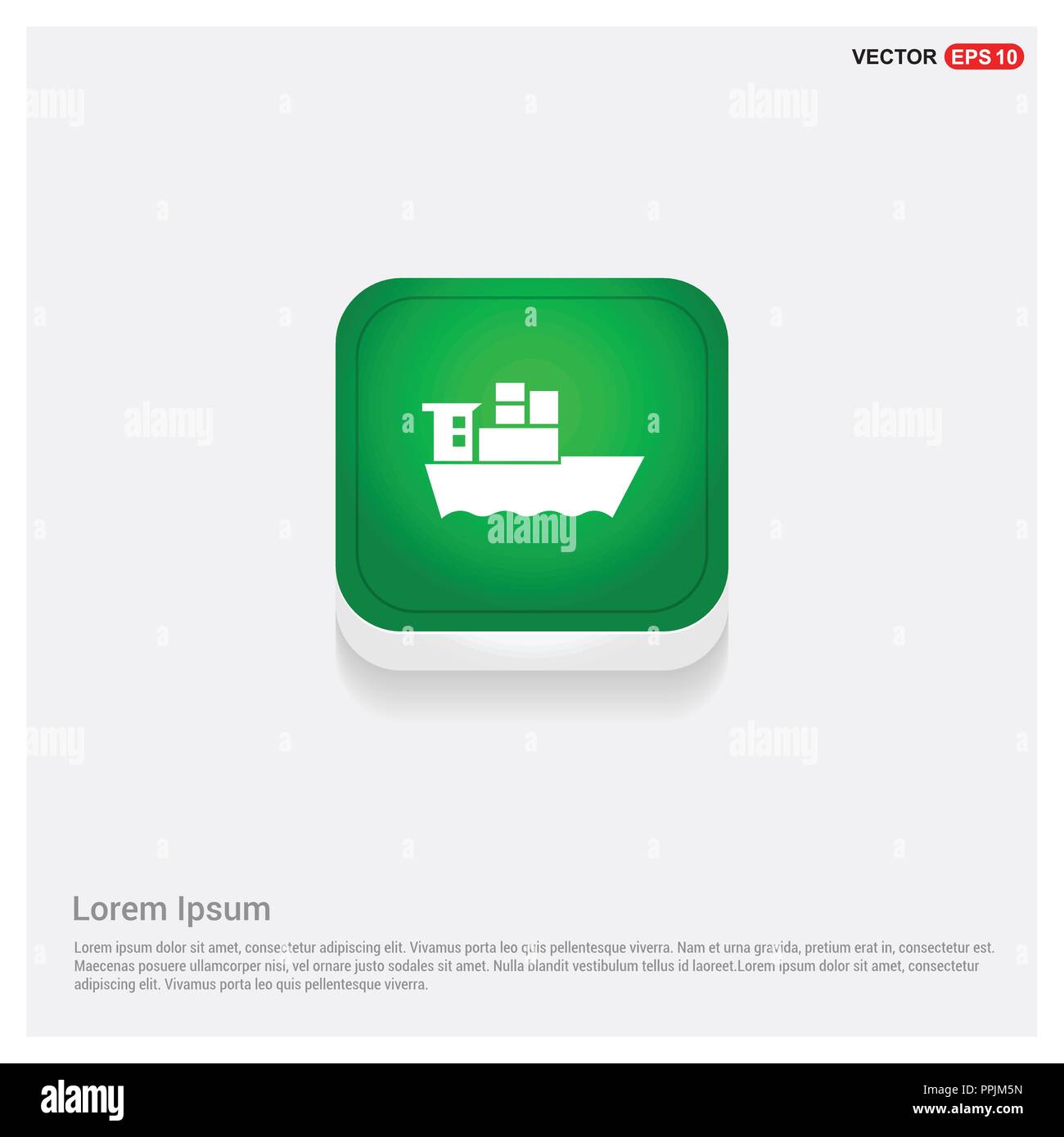 Sea ship Icon Stock Vector Image & Art - Alamy