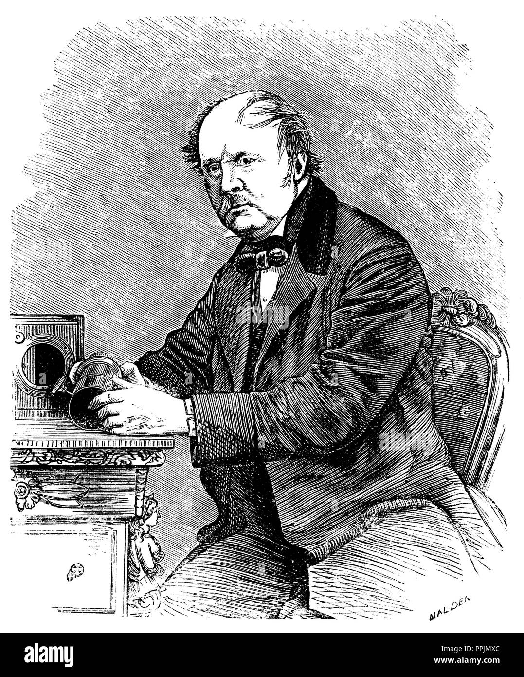 William Henry Fox Talbot (1800-1877), English photographer, inventor ...