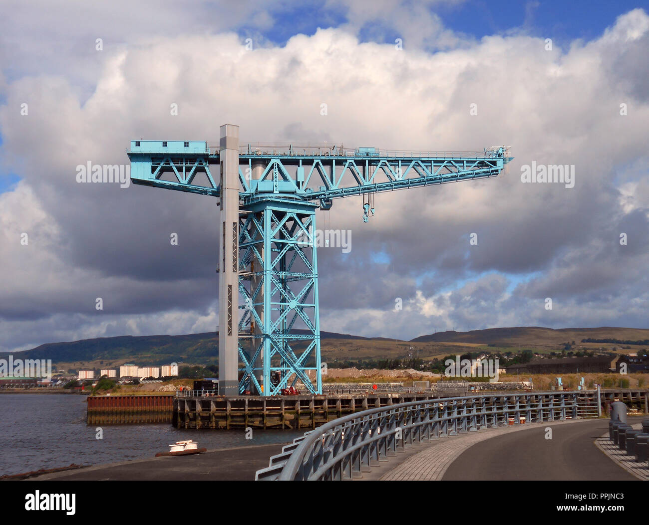 At the titan crane in glasgow hi-res stock photography and images - Alamy