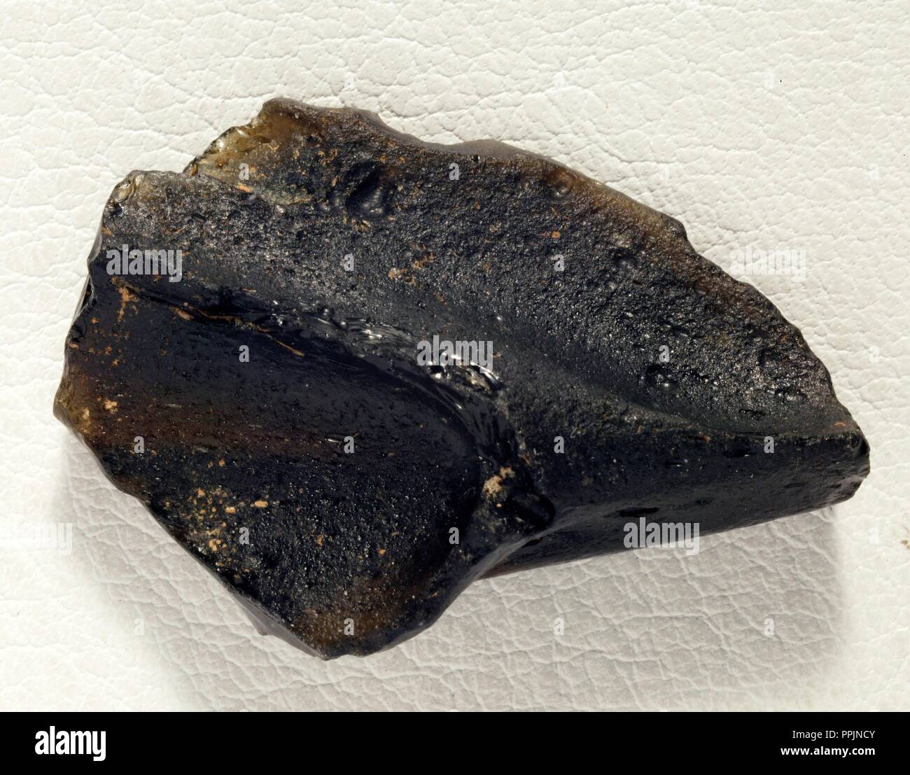 MINERALS. METEORITE PIECE Stock Photo - Alamy