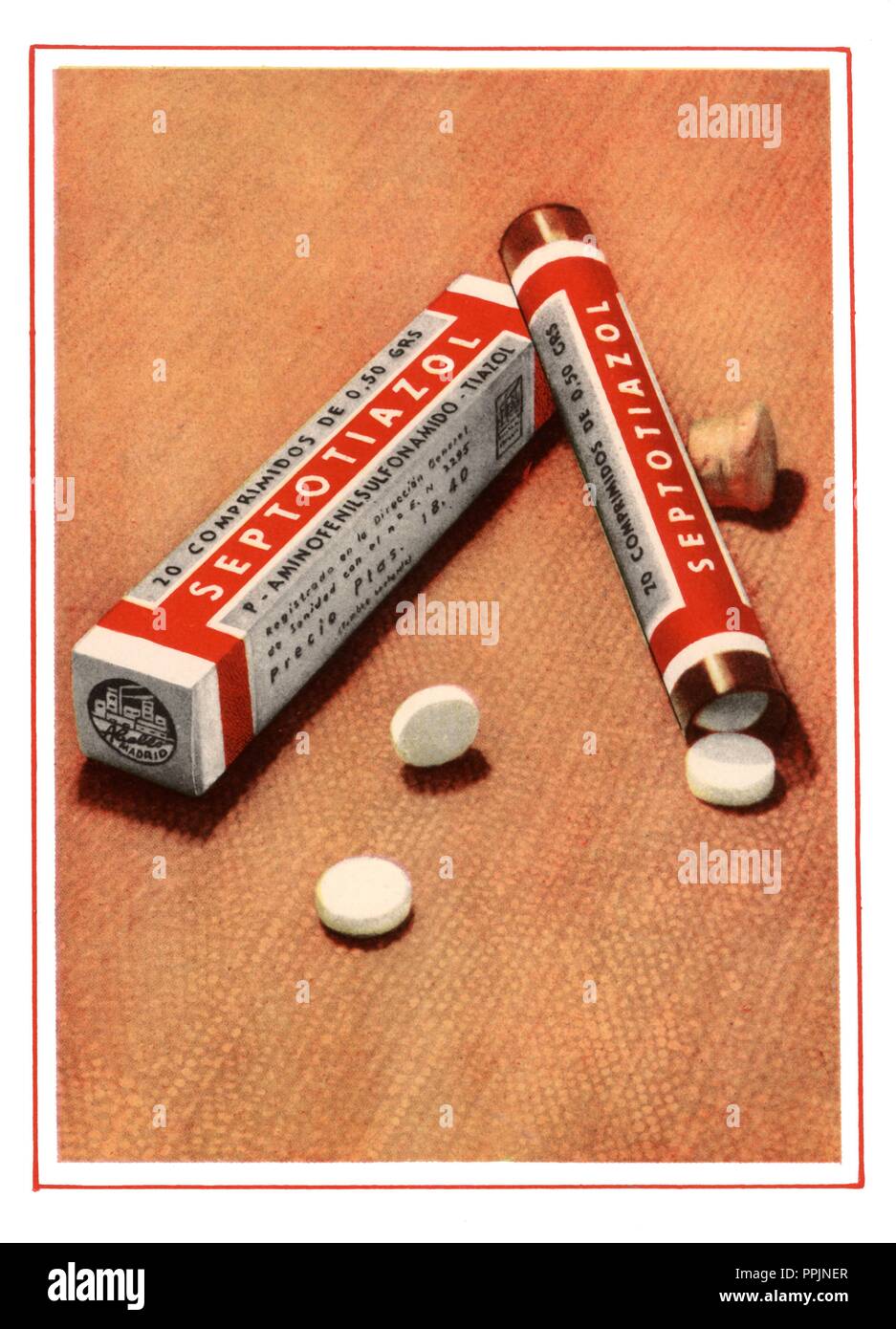 Medicine, treatment 1950s Cut Out Stock Images & Pictures - Alamy
