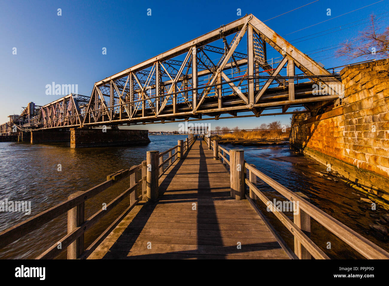 Amtrak Old Saybrook – Old Lyme Bridge Old Lyme, Connecticut, USA Stock ...