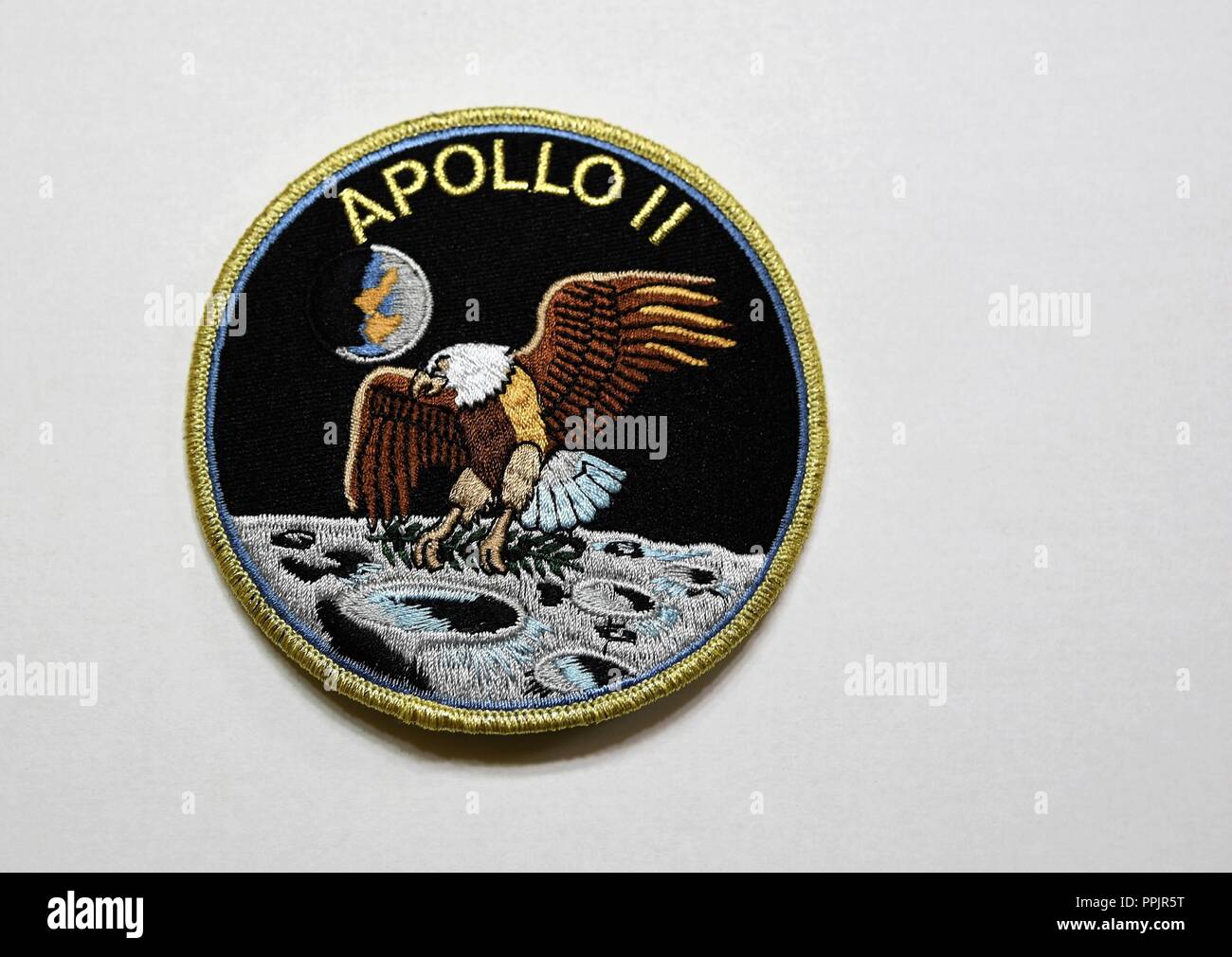 Apollo 11 mission patch Stock Photo - Alamy