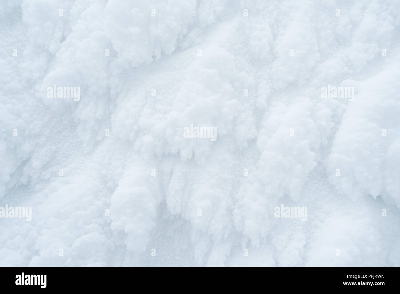 Snowy texture closeup. Frost on the wall Stock Photo - Alamy