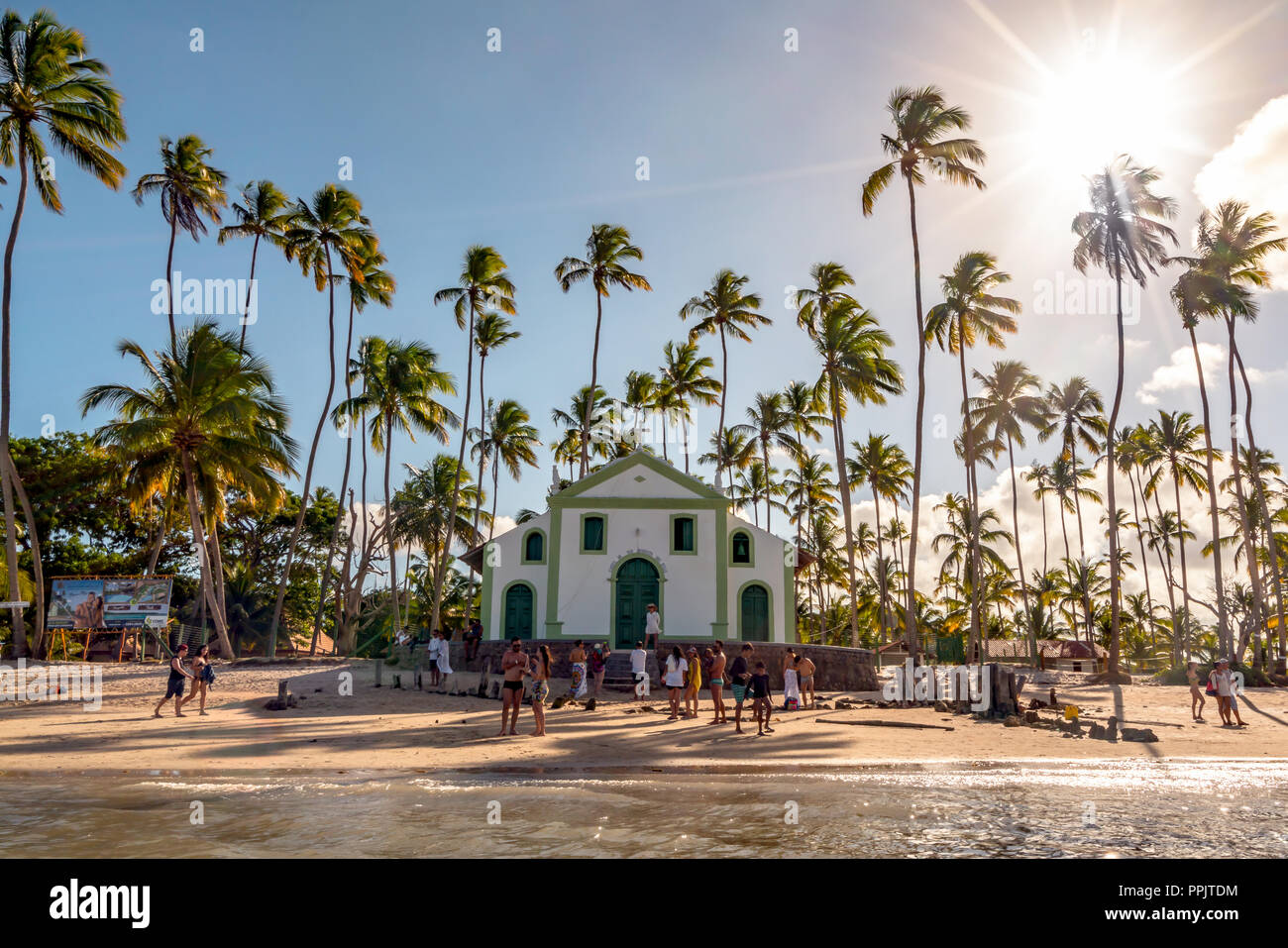Church on the beach hi-res stock photography and images - Alamy
