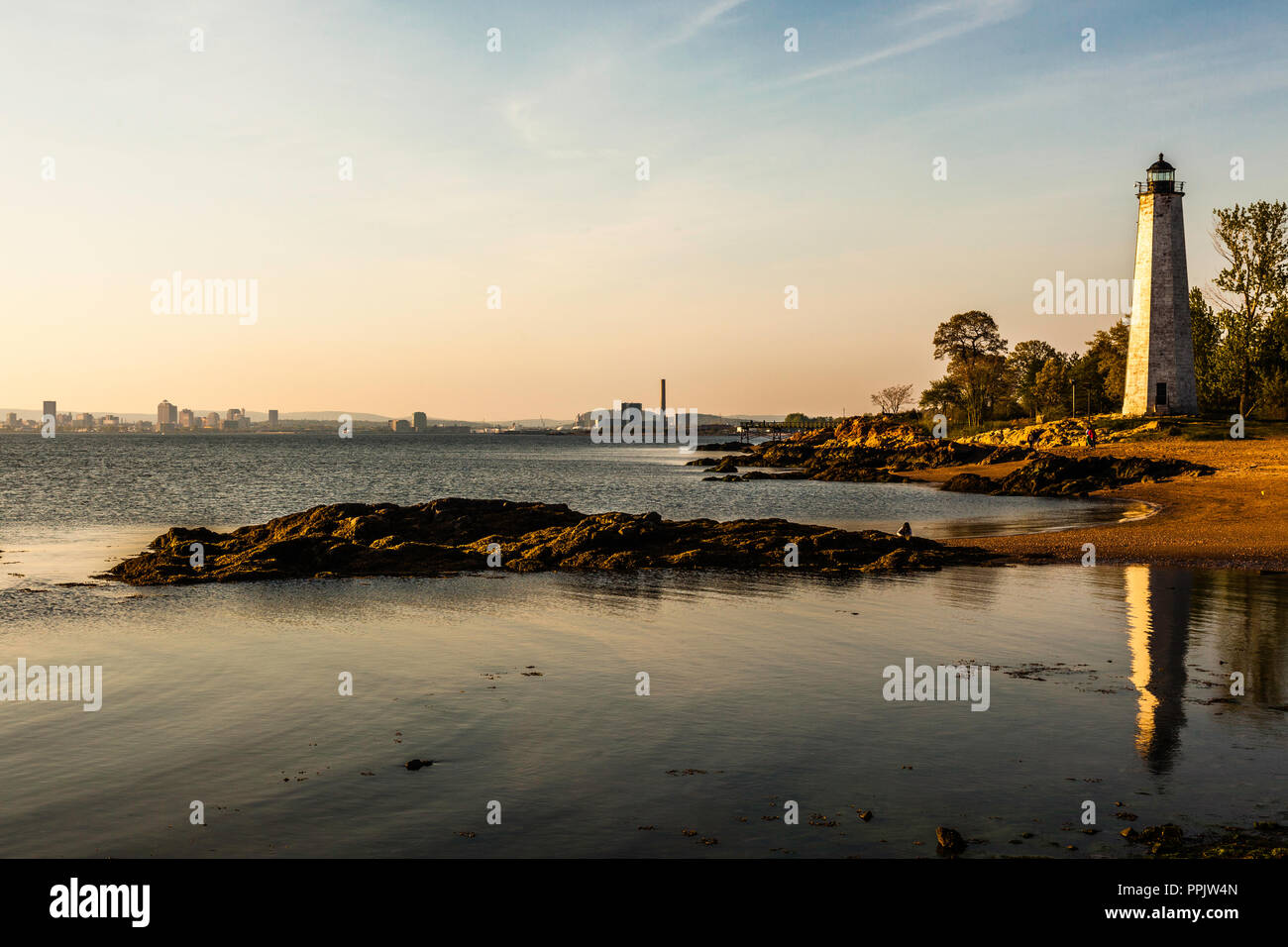 Lighthouse Point Park New Haven High Resolution Stock Photography and ...