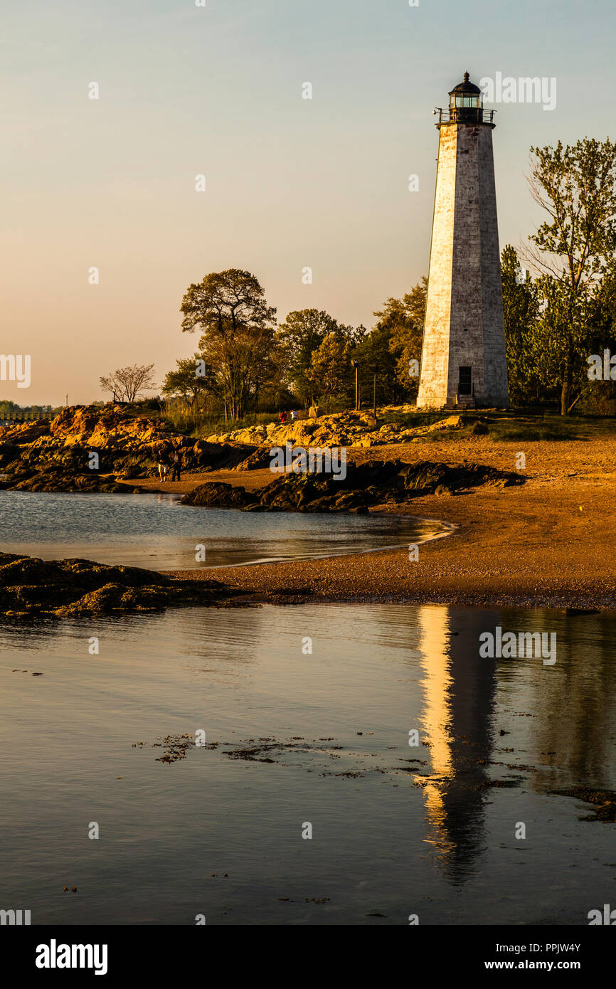 Lighthouse Point Park New Haven, Connecticut, USA Stock Photo - Alamy