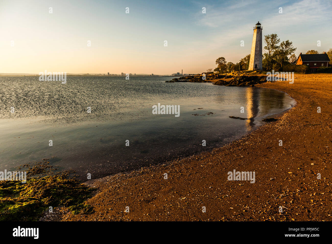 Lighthouse Point Park New Haven, Connecticut, USA Stock Photo - Alamy