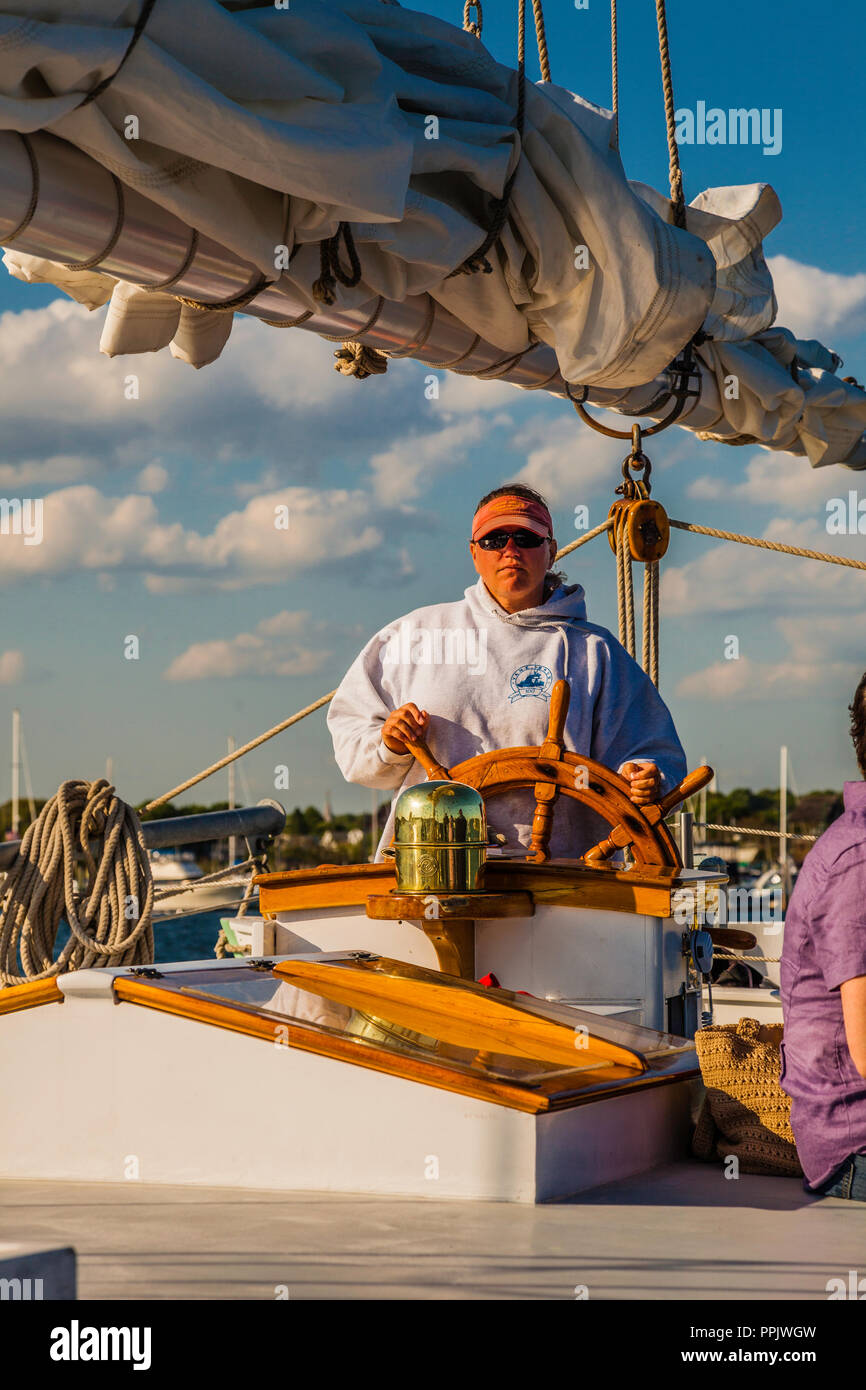Schooner argia connecticut hi-res stock photography and images - Alamy