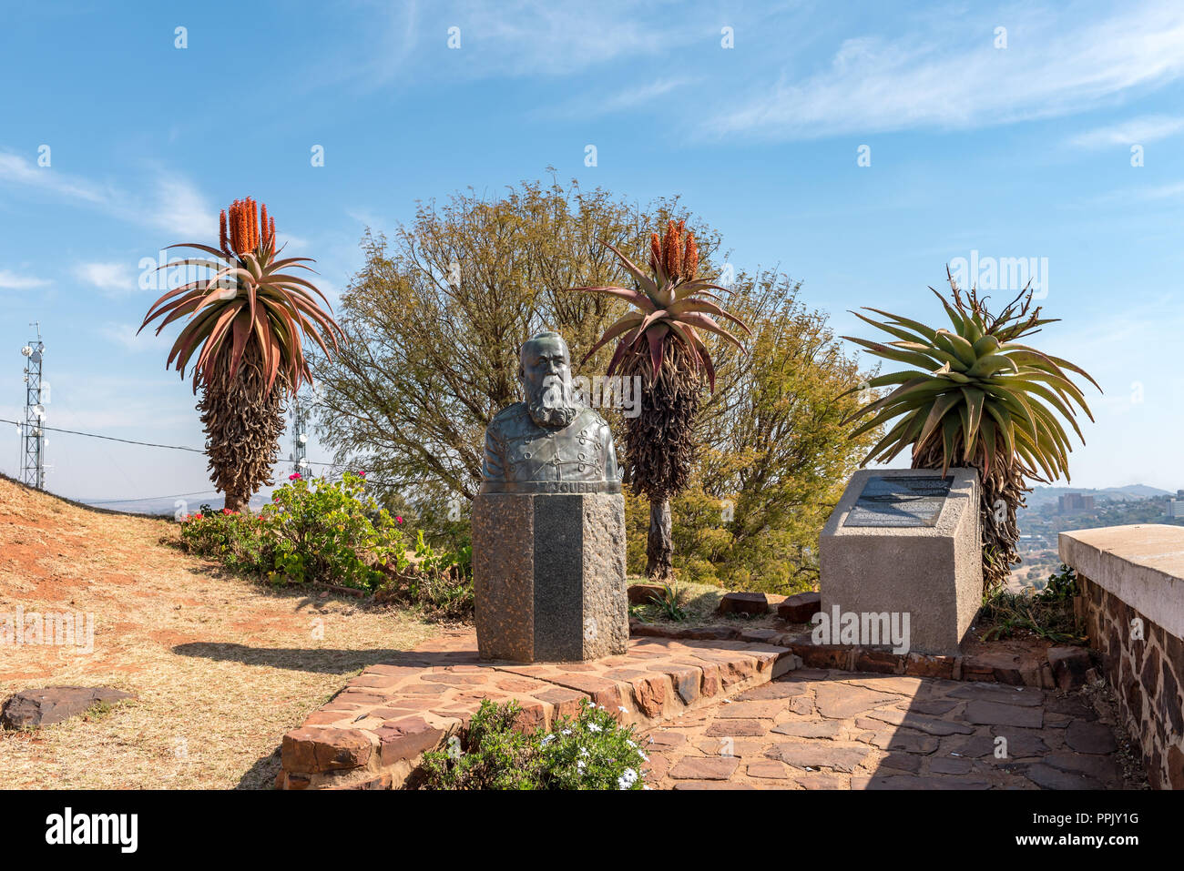 PRETORIA, SOUTH AFRICA, JULY 31, 2018: The Commander Piet Joubert ...