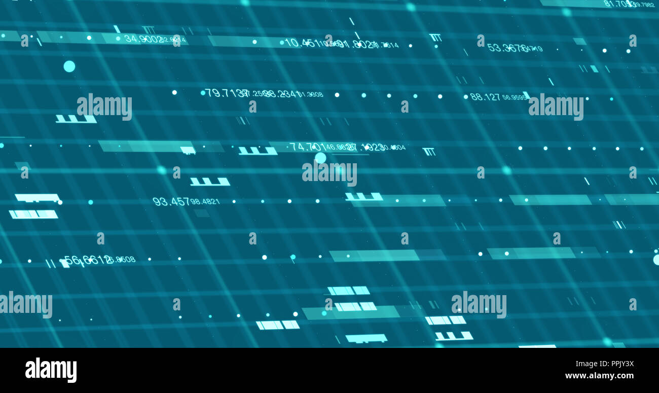 Abstract digital network data background, 3D rendering Stock Photo - Alamy