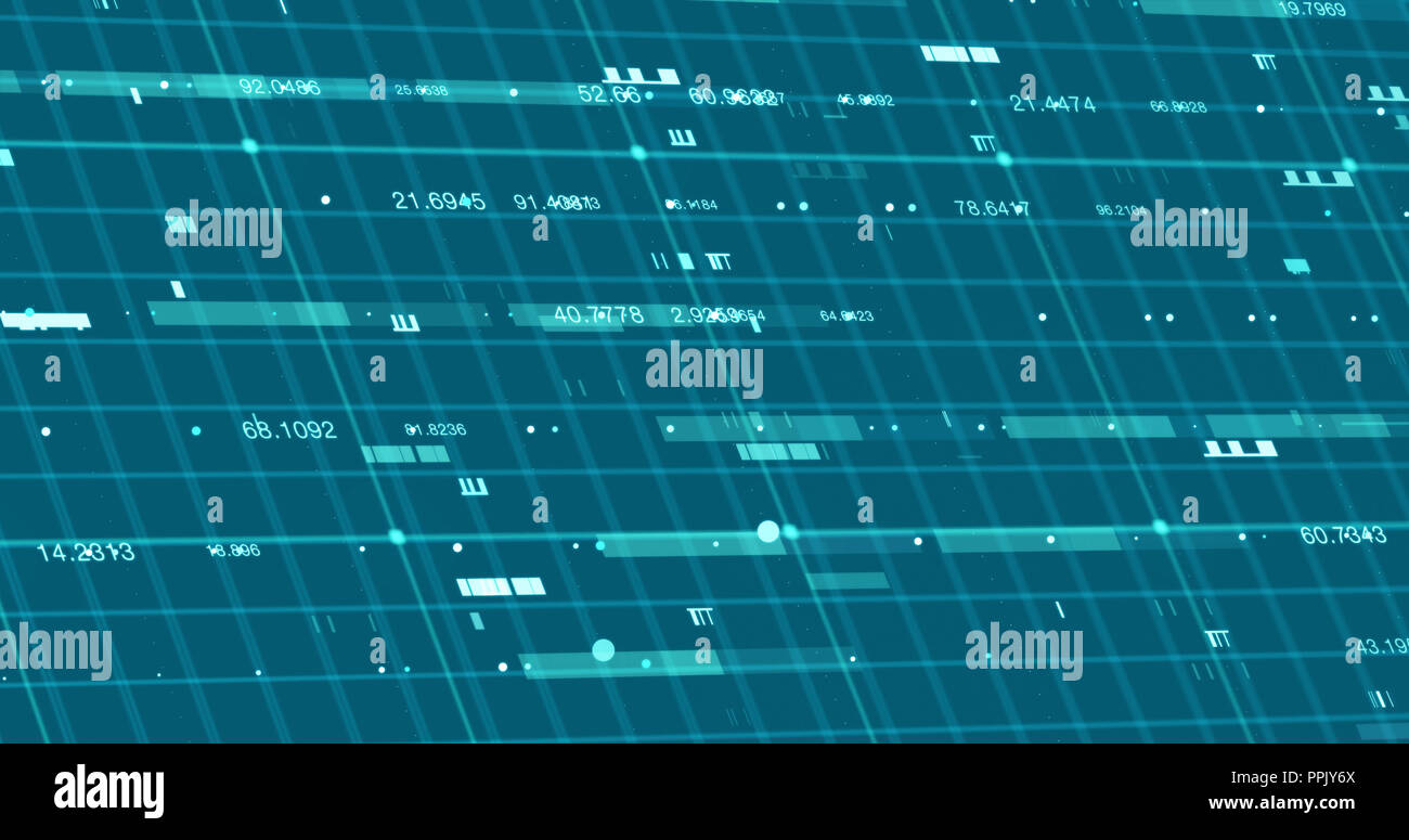 Abstract digital network data background, 3D rendering Stock Photo - Alamy