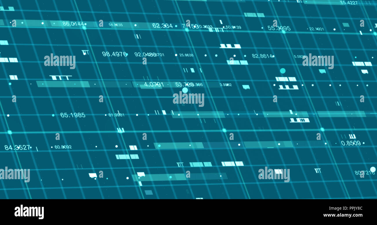 Abstract digital network data background, 3D rendering Stock Photo - Alamy