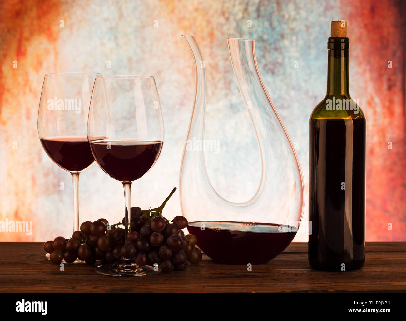 White wine decanter hi-res stock photography and images - Alamy