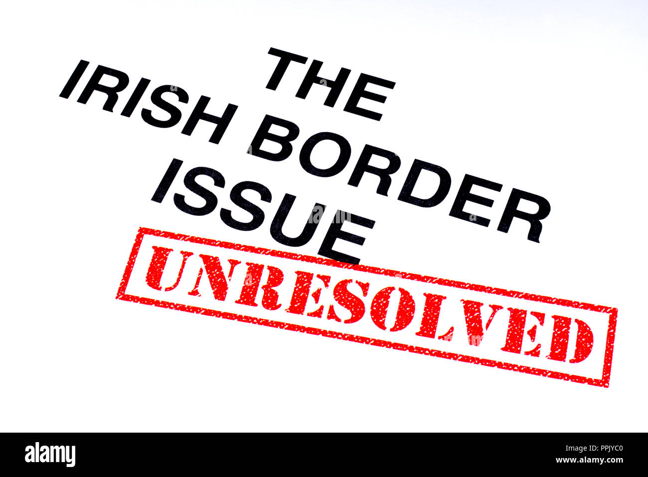 Irish border issue hi-res stock photography and images - Alamy