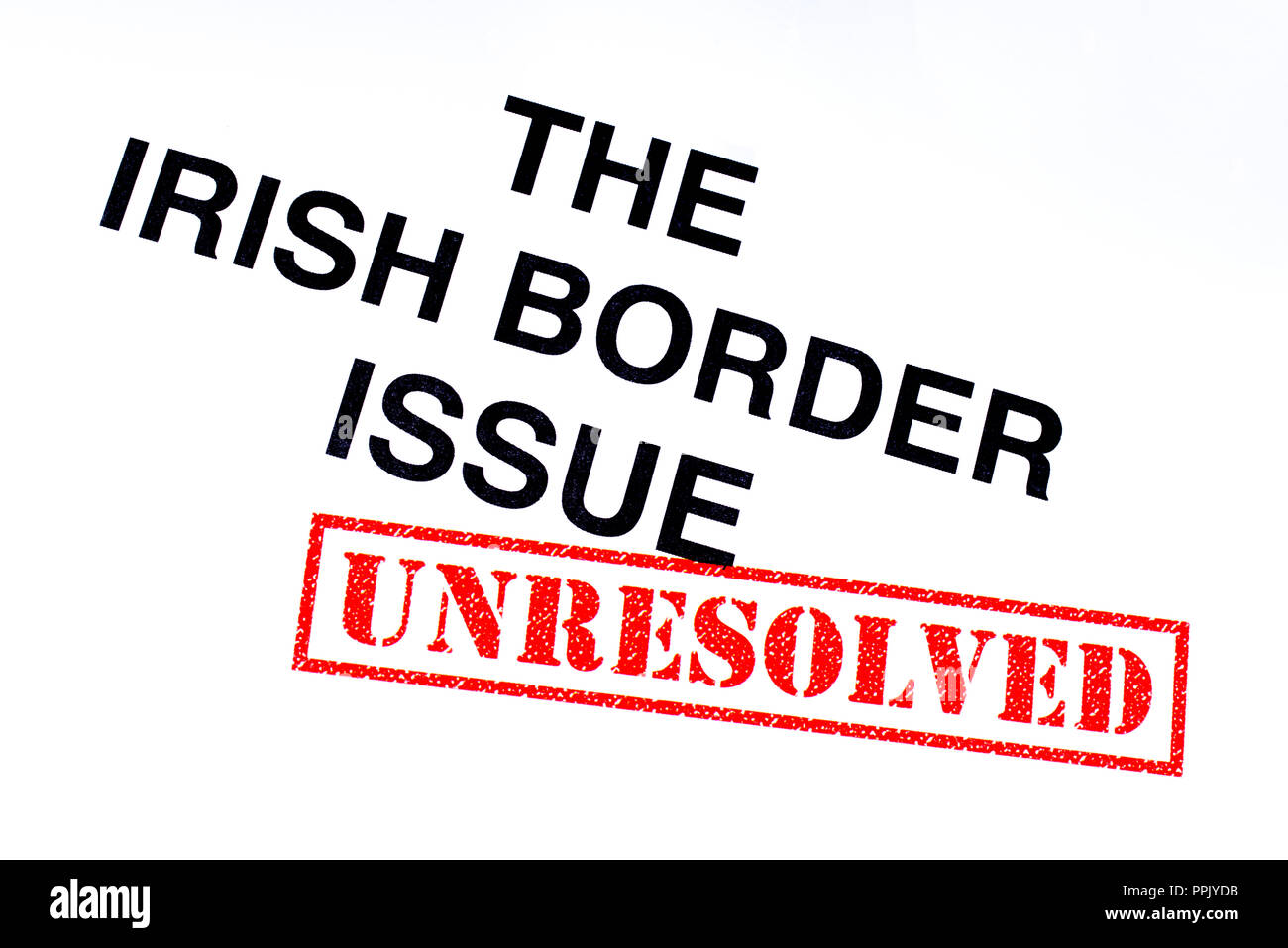 Irish border issue hi-res stock photography and images - Alamy