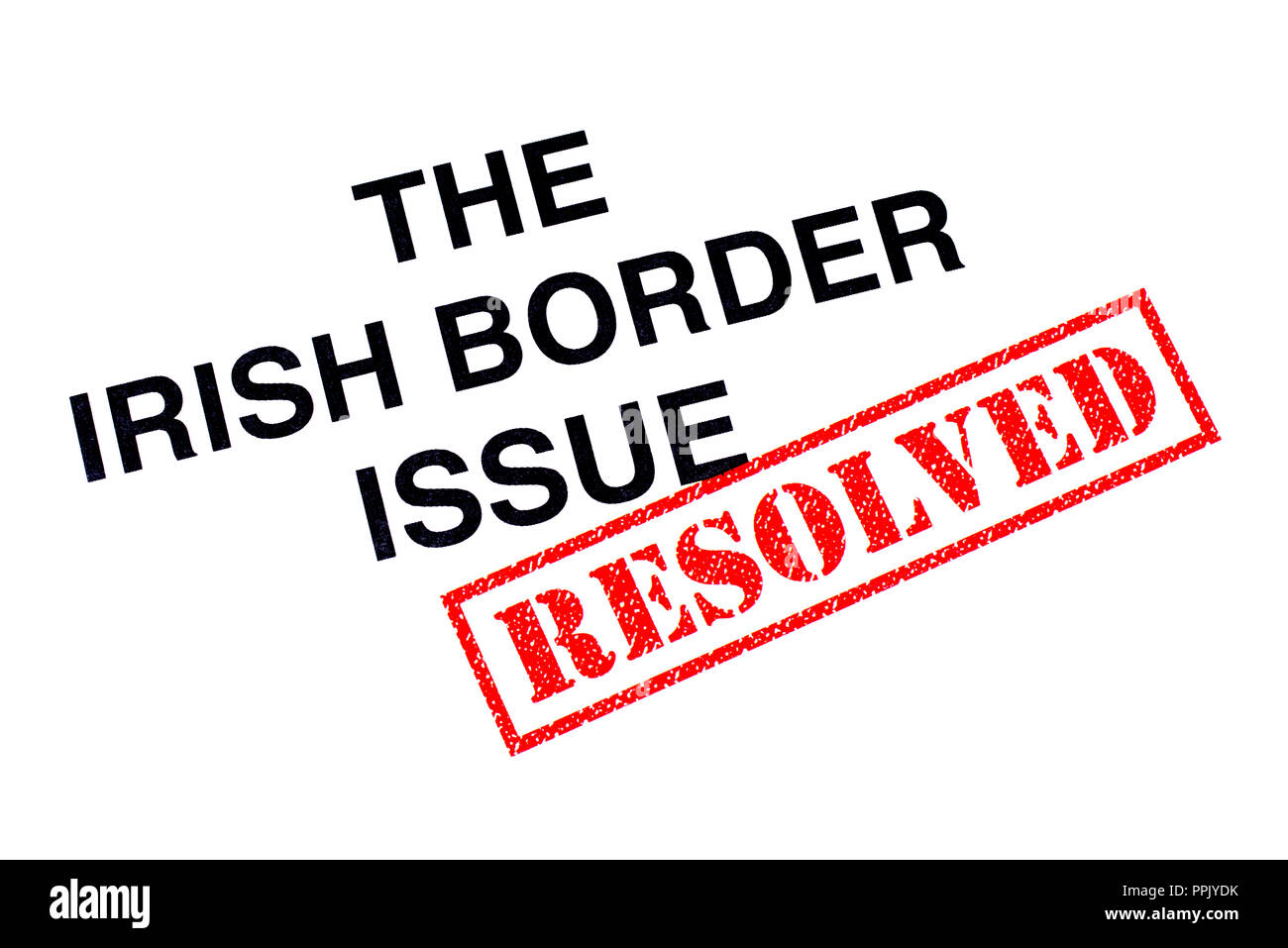 Irish border issue hi-res stock photography and images - Alamy