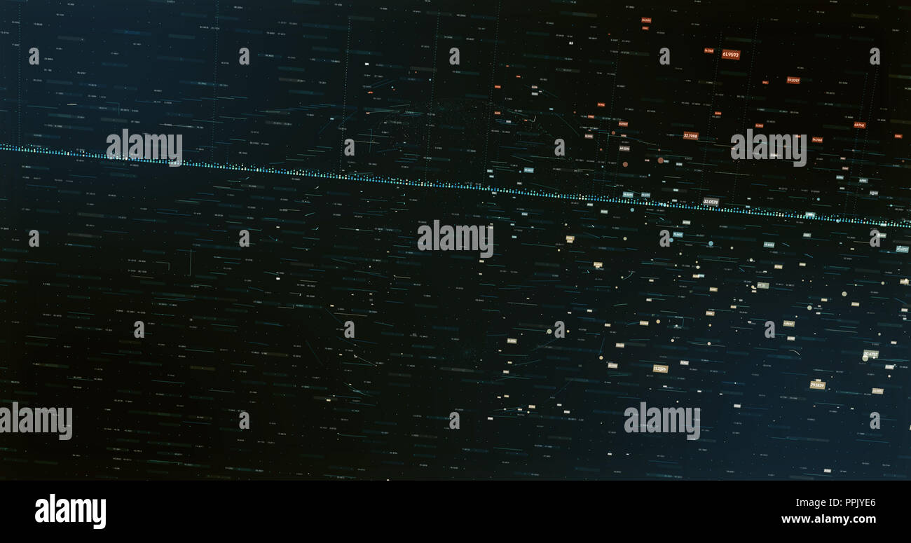 Digital space world 3d data earth background Stock Photo - Alamy