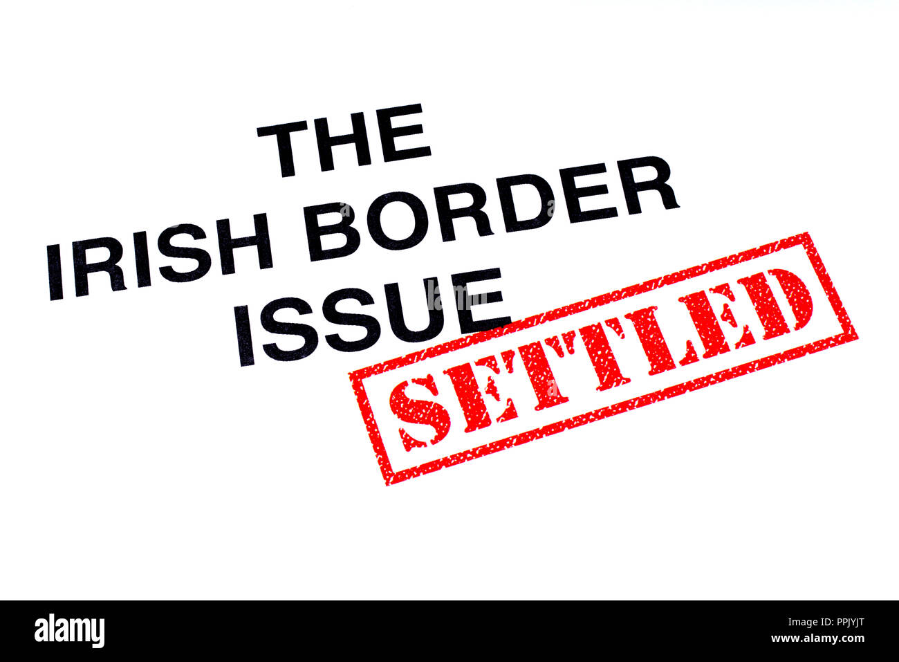 Irish border issue hi-res stock photography and images - Alamy