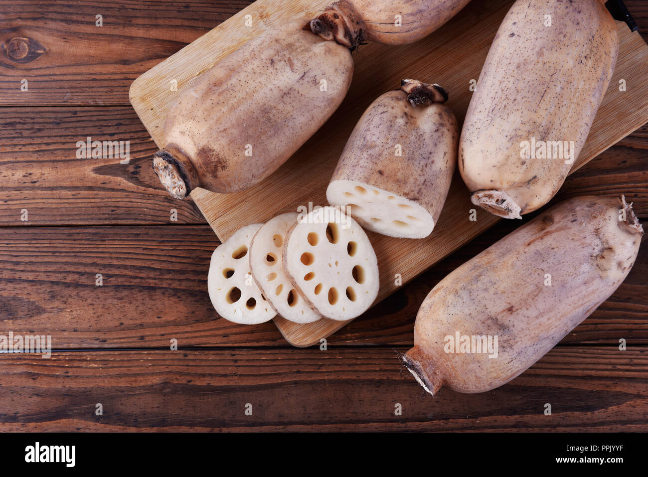 Cooking ingredient lotus root. Lotus root Stock Photo - Alamy