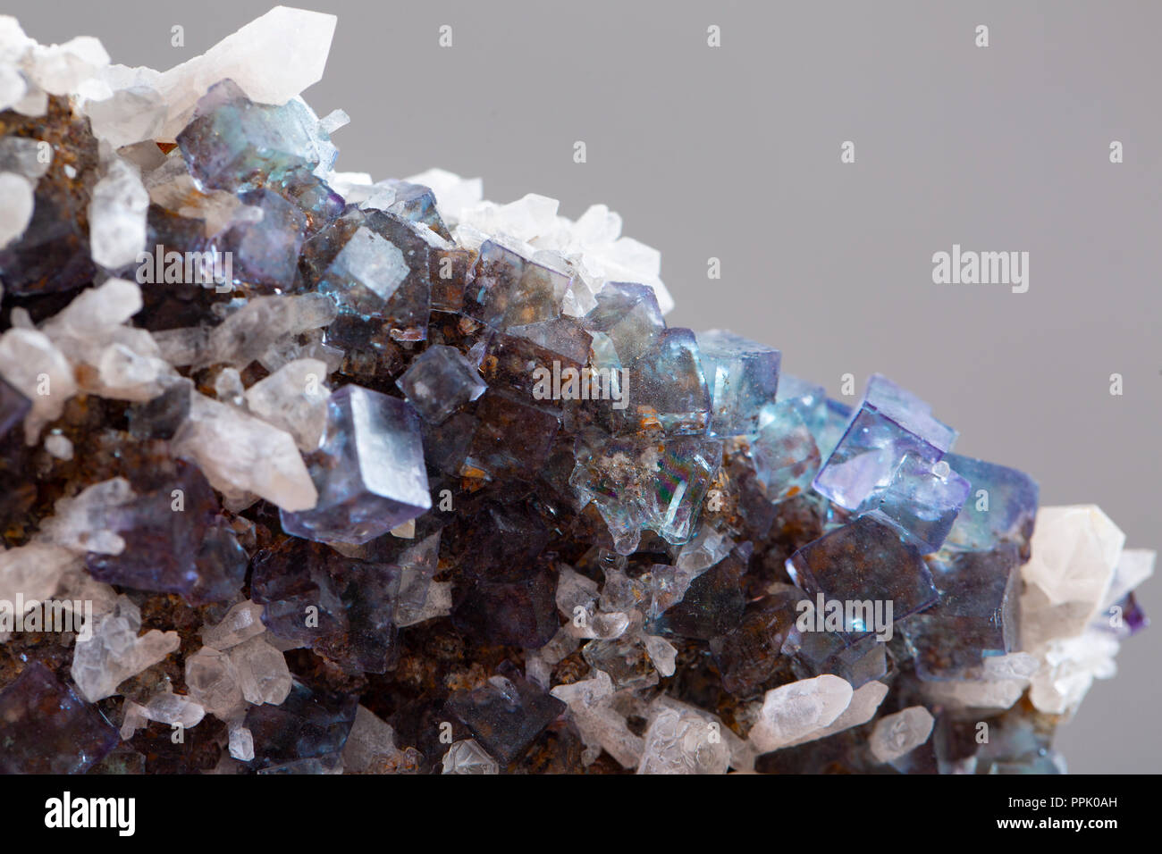 A calcium fluoride mineral hi-res stock photography and images - Alamy