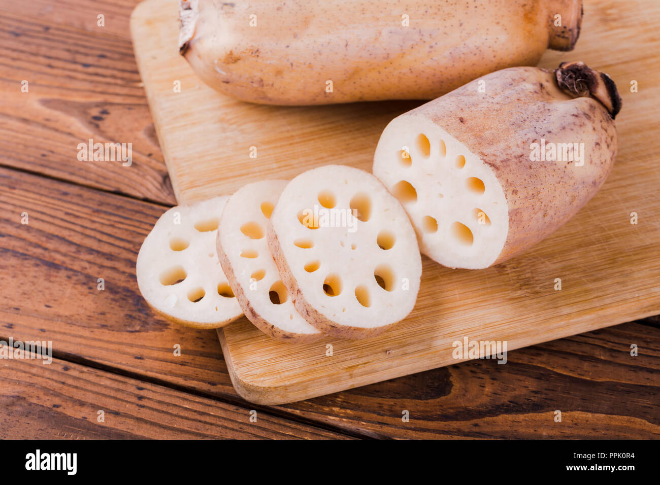 Cooking ingredient lotus root. Lotus root Stock Photo - Alamy