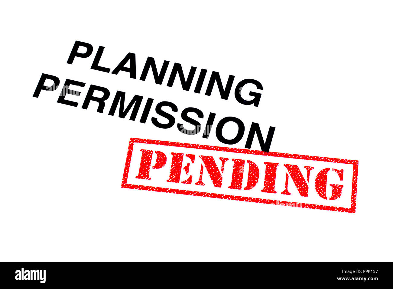 Planning permission paperwork hi-res stock photography and images - Alamy