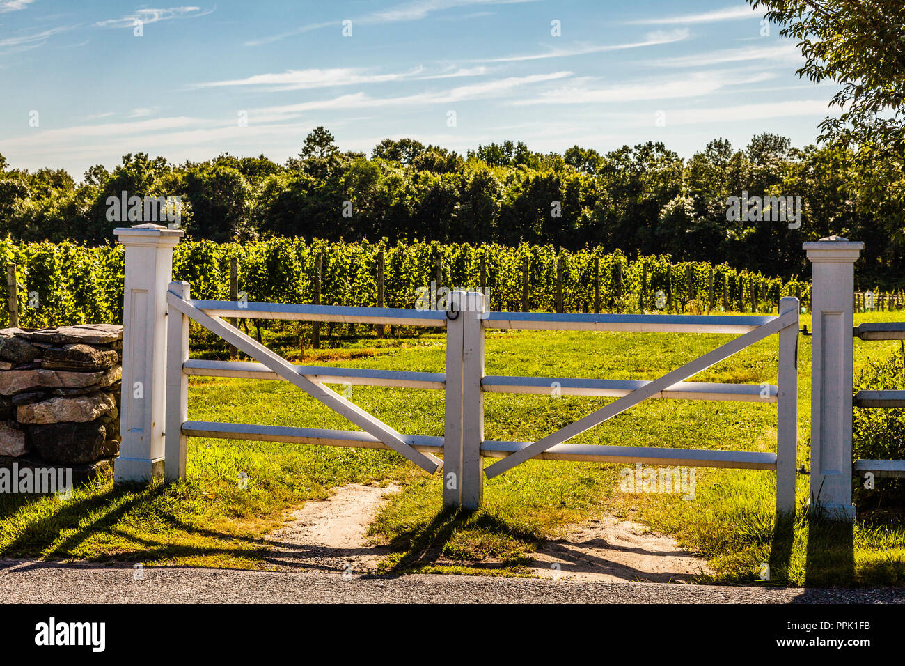 Jonathan Edwards Winery North Stonington, Connecticut, USA Stock Photo ...