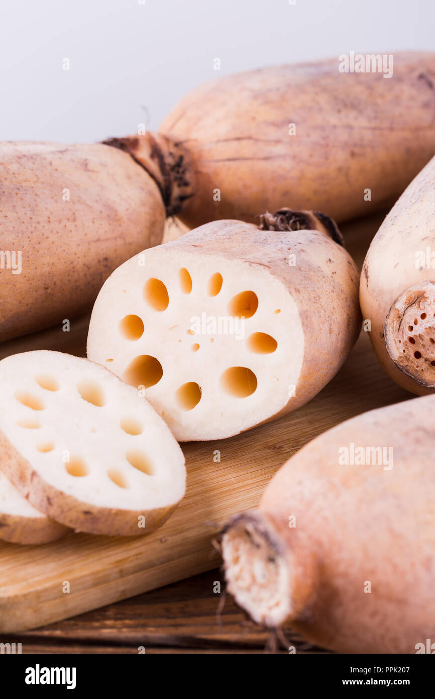 Cooking ingredient lotus root. Lotus root Stock Photo - Alamy
