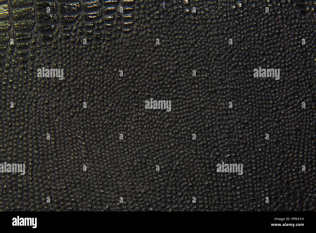 Natural black reptile abstract leather texture (background, wallpaper ...