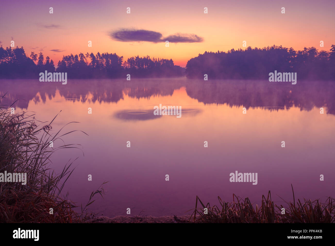 Purple sunrise hi-res stock photography and images - Alamy